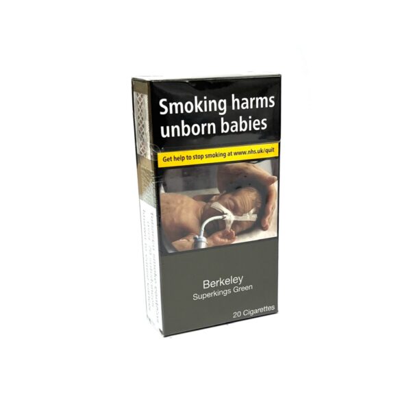 Berkeley Superkings Green Cigarettes - Pack of 20 | Only £14.60