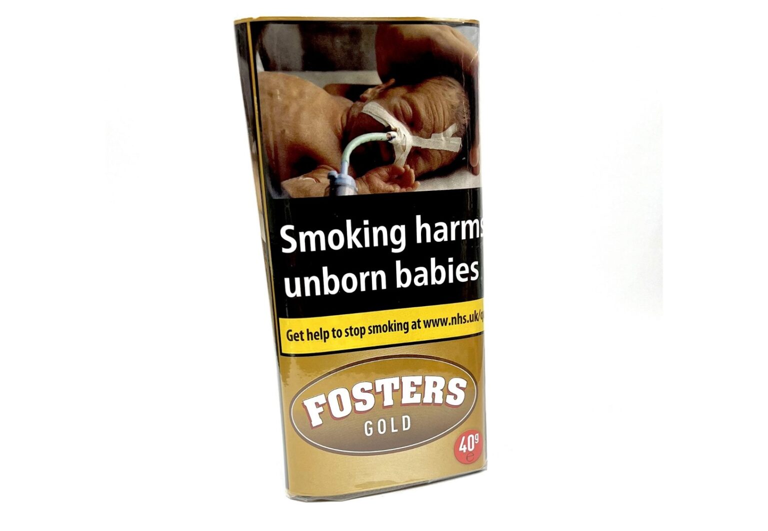 Fosters Gold Tobacco 40g | Tobacco Specialists