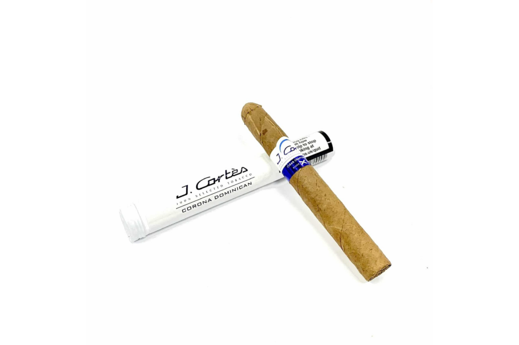J Cortes Corona Dominican Single Tubed Cigar (White) | Tobacco Specialists