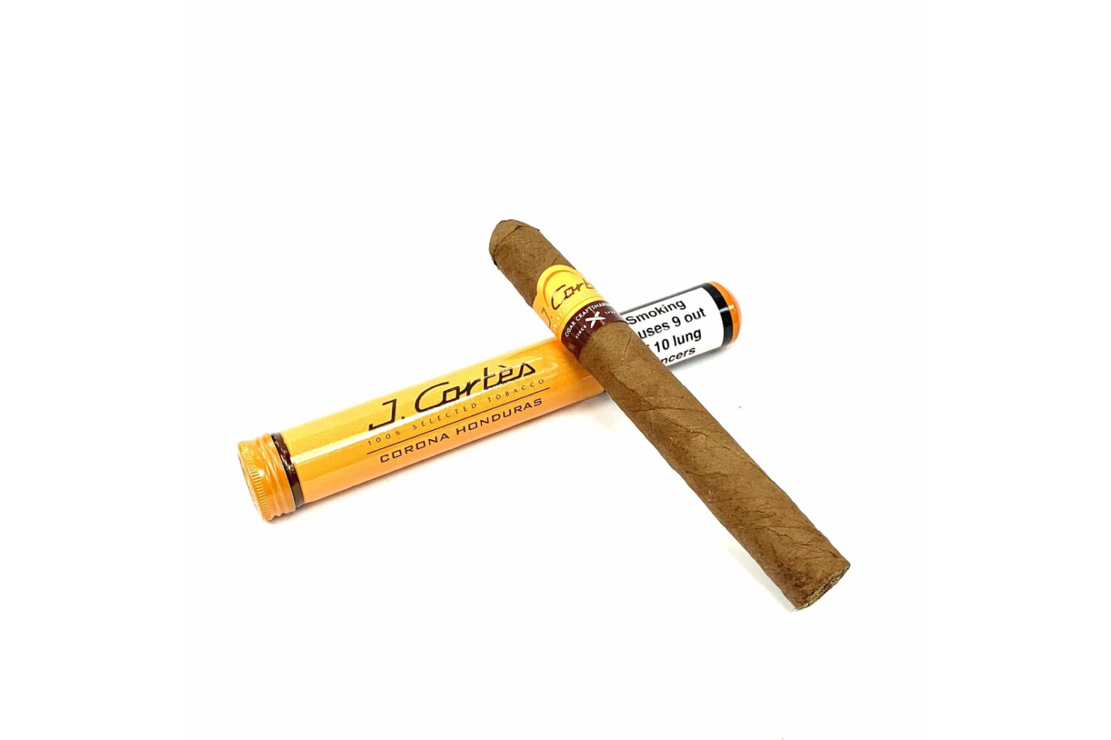 J Cortes Corona Honduras Single Tubed Cigar (Orange) | Tobacco Specialists