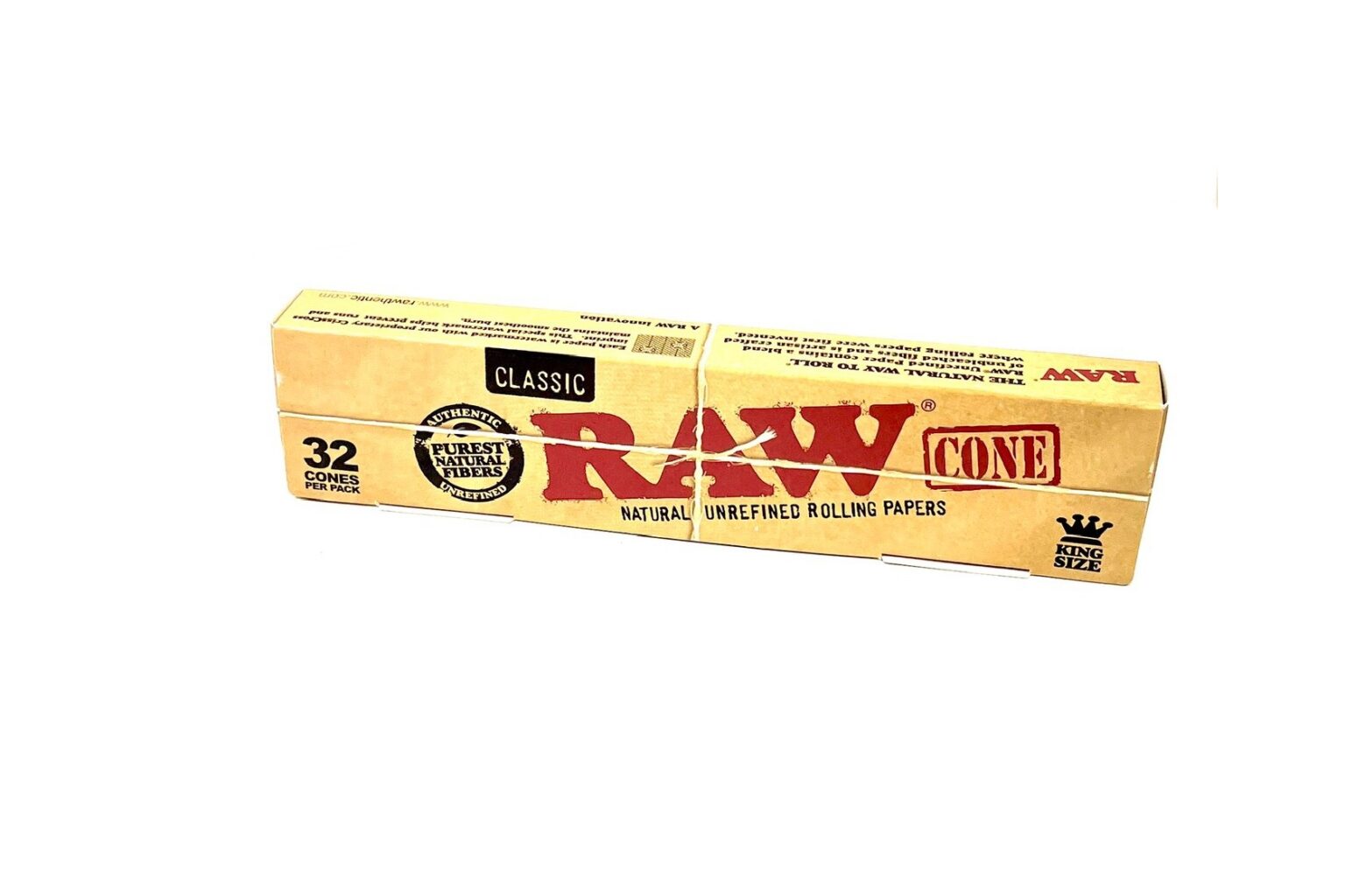 RAW Classic Pre Rolled Cones Box of 32 | Only £7.00