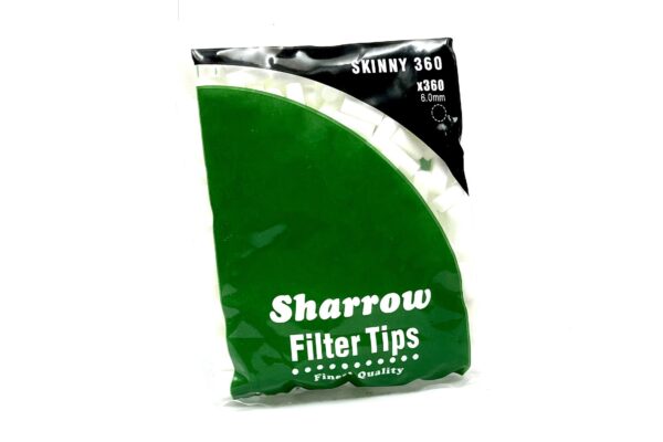 Wilsons Of Sharrow Skinny 360 Filter Tips - 360 Pack | From £1.50