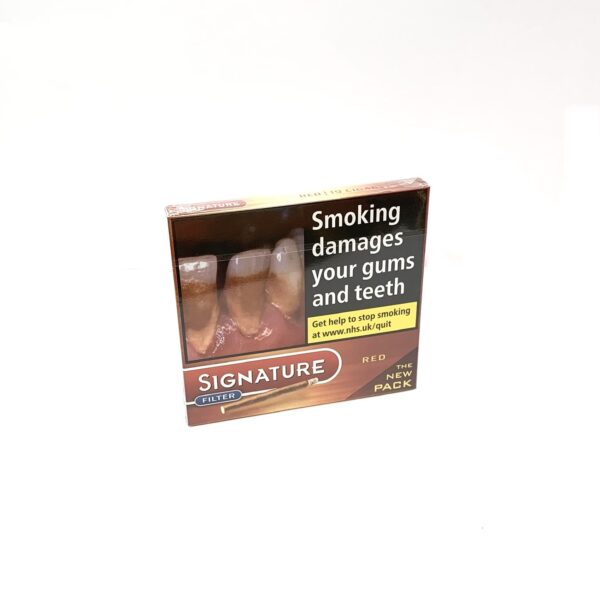 Signature Filter Red Cigars x 10 | Tobacco Specialists